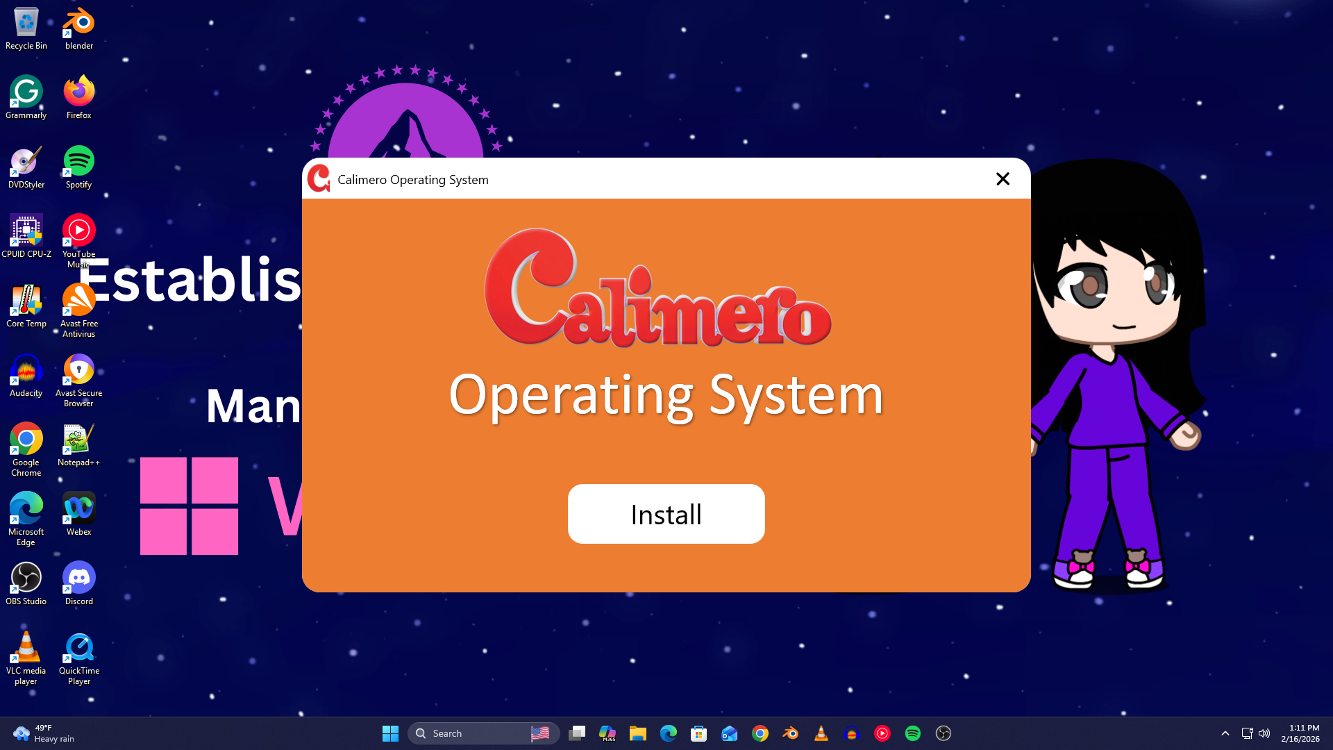 Calimero OS (2026 Edition) by Ivan Bros Games