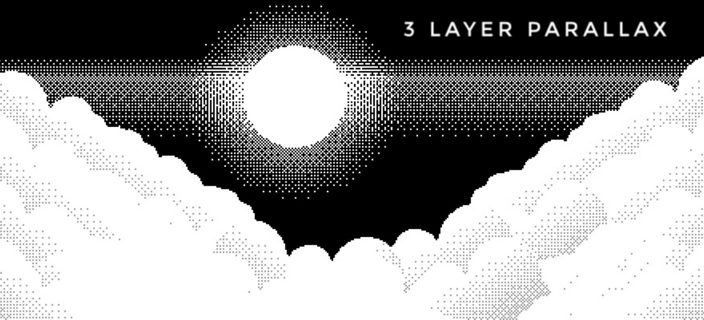 1-Bit Platformer Environment Tileset – Complete Game Asset Pack by MORDA