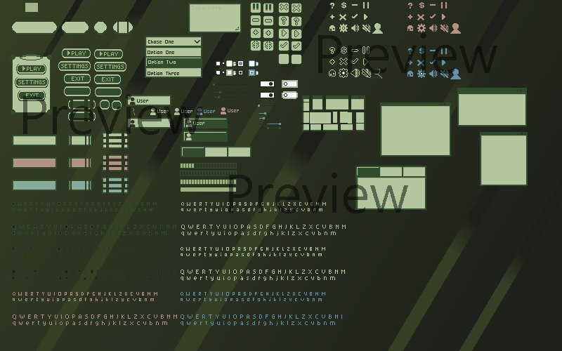 Retro UI Pack 1.0 (Yellow Update!!!) by H4DES