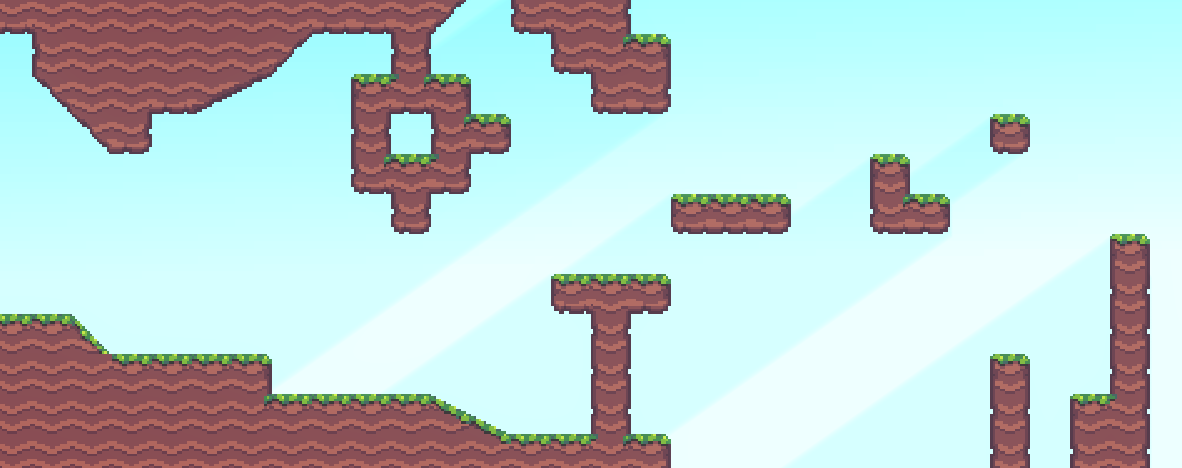 16x16 Simple Platformer Tileset by Herbie Southern