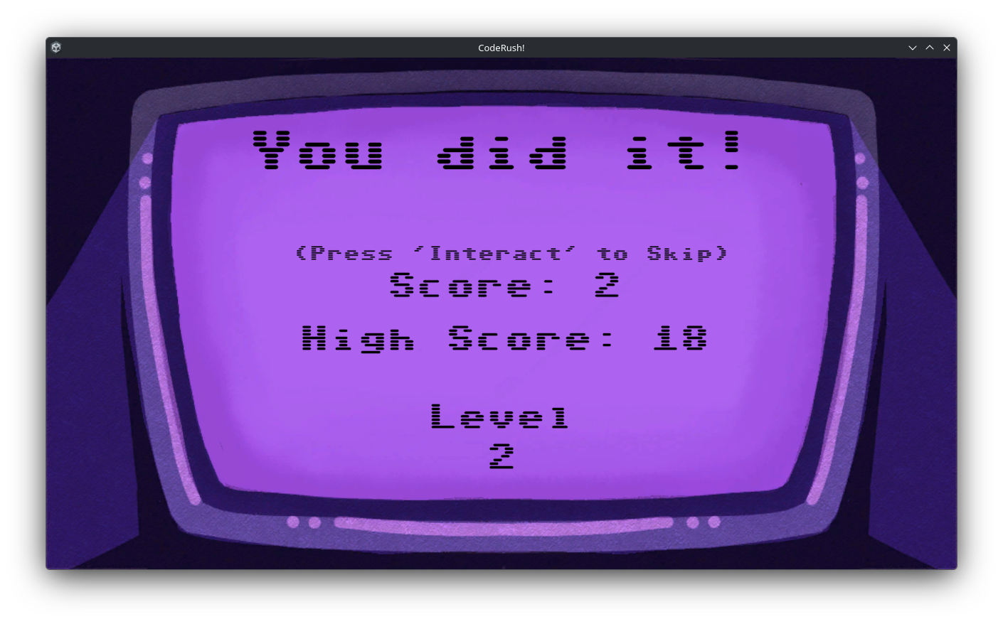 System Refinements & Bug Squashing - (2026SP) CodeRush! by CSCC Game ...