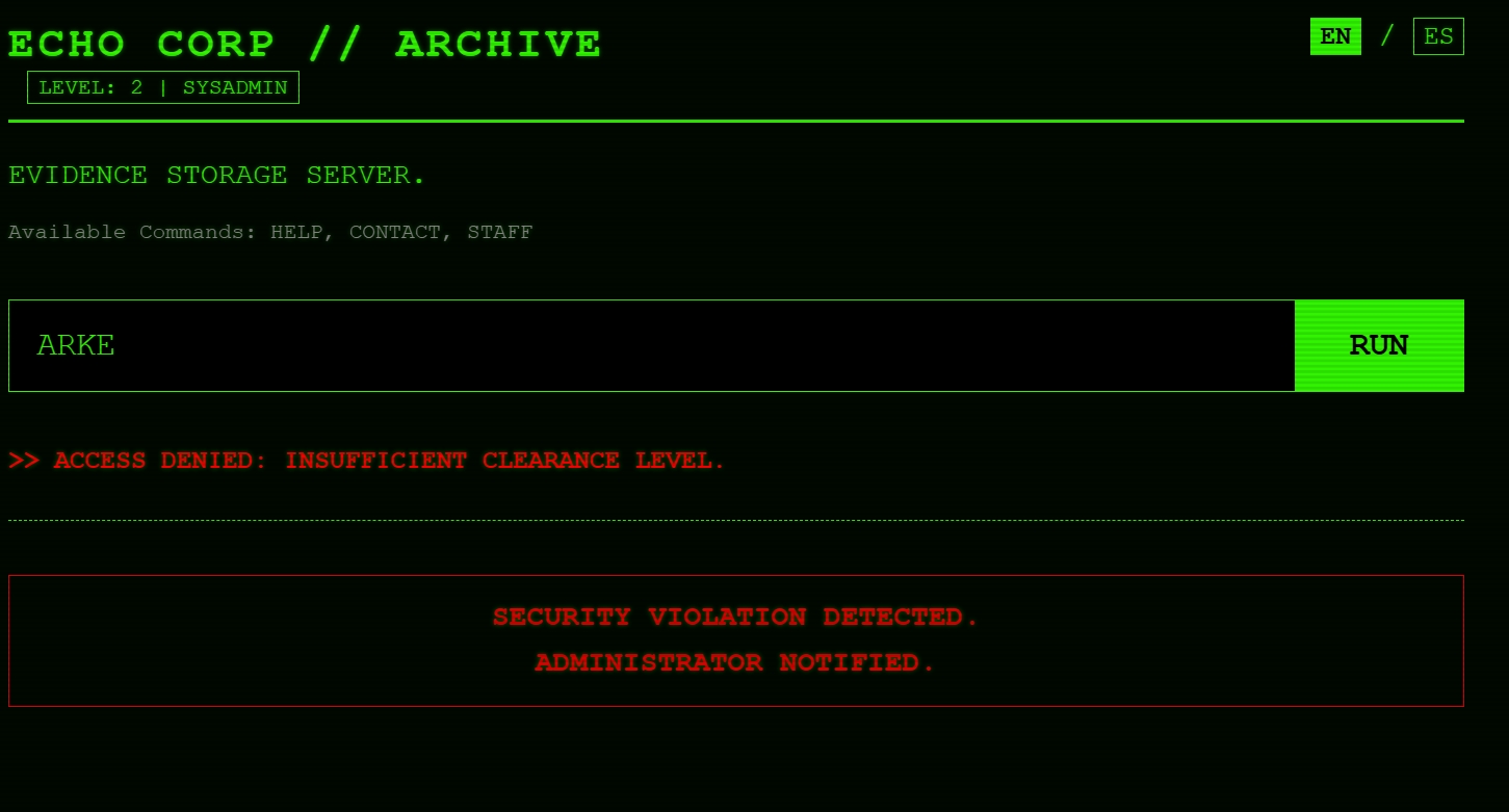 GATEKEEPER: The Echo Corp Leak by Alenia Studios