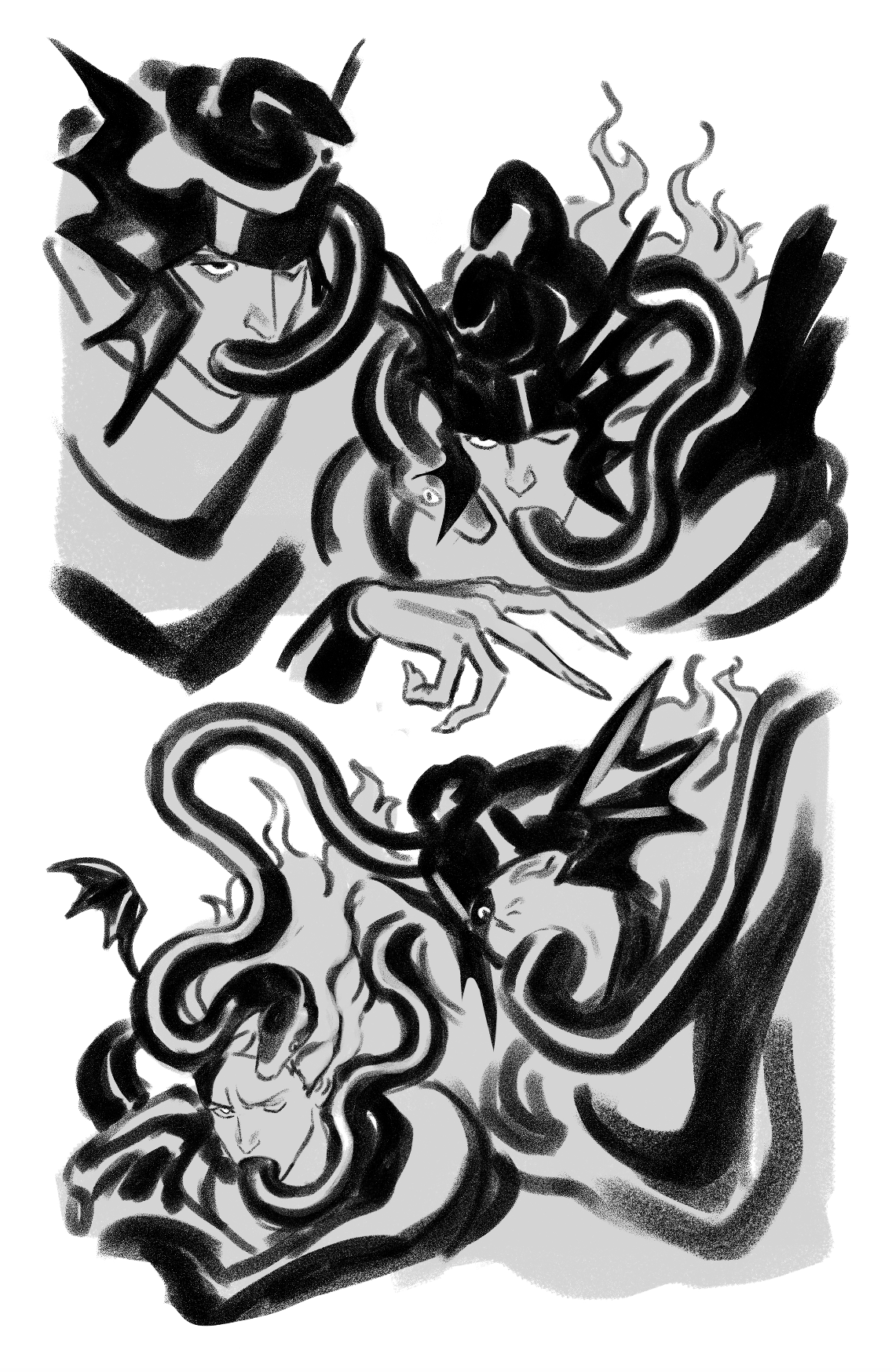 Art of Sara Kipin-Sketches IV by Sara Kipin
