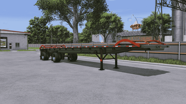 FS25 Benson Flatbed Auto Load by Rockin S Ranch