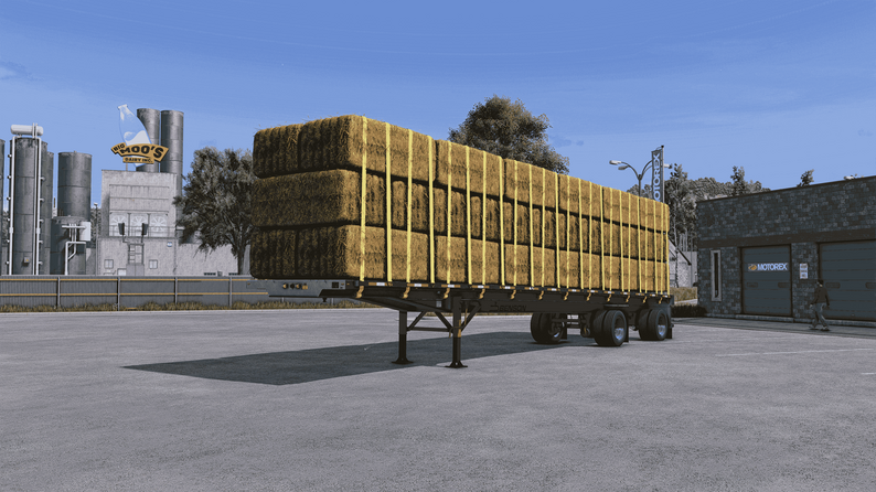 FS25 Benson Flatbed Auto Load by Rockin S Ranch