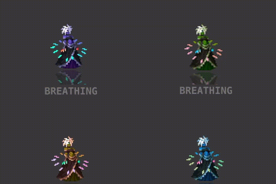 18 RPG Character Asset Pack - Humanoid Magic Casters by PixelDream