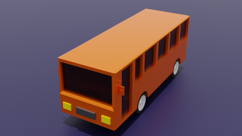 Low Poly 3D Vehicles Pack Game Ready – Cars, Buses & Police (Unity ...