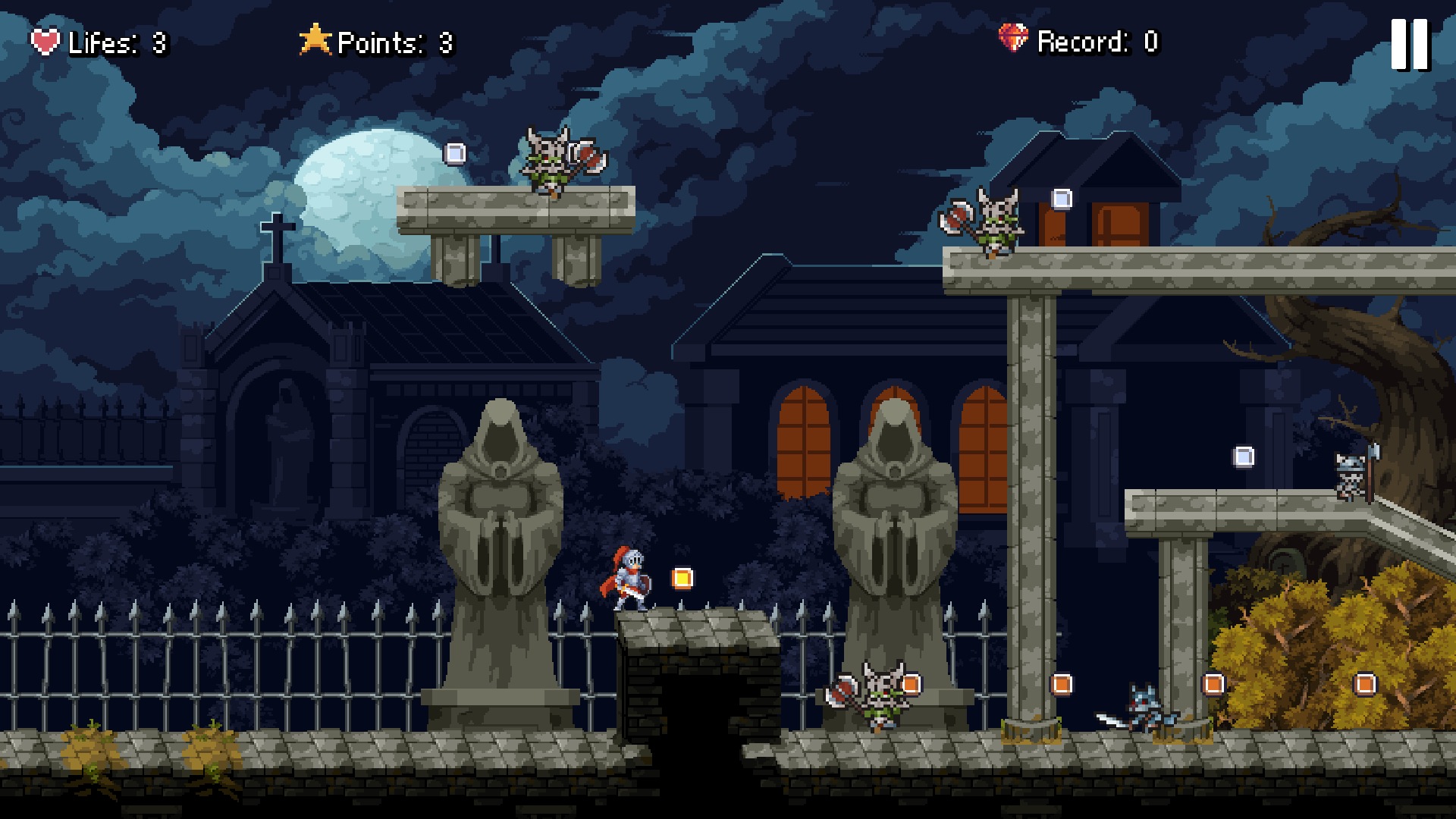 Knight Game pixel 2D by Wel_2003