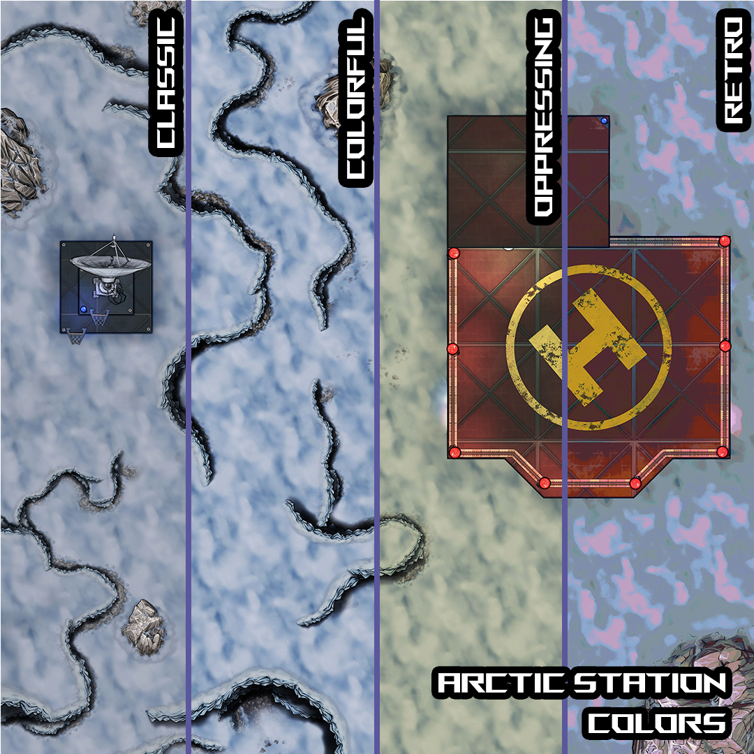 Arctic Station - Map Pack by WendigoWorkshop