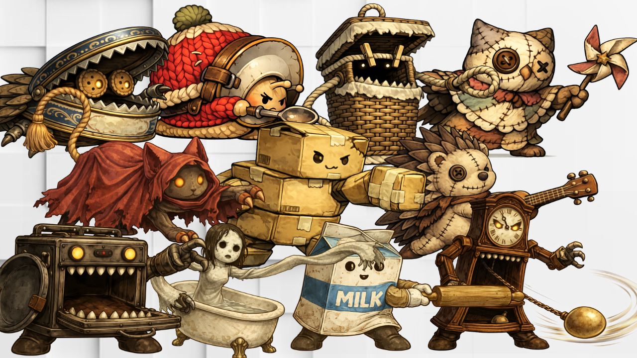 Sideview Cozy Horror Monster Pack! by L1ght