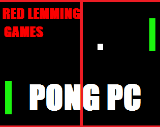 PONG PC by redlemminggames