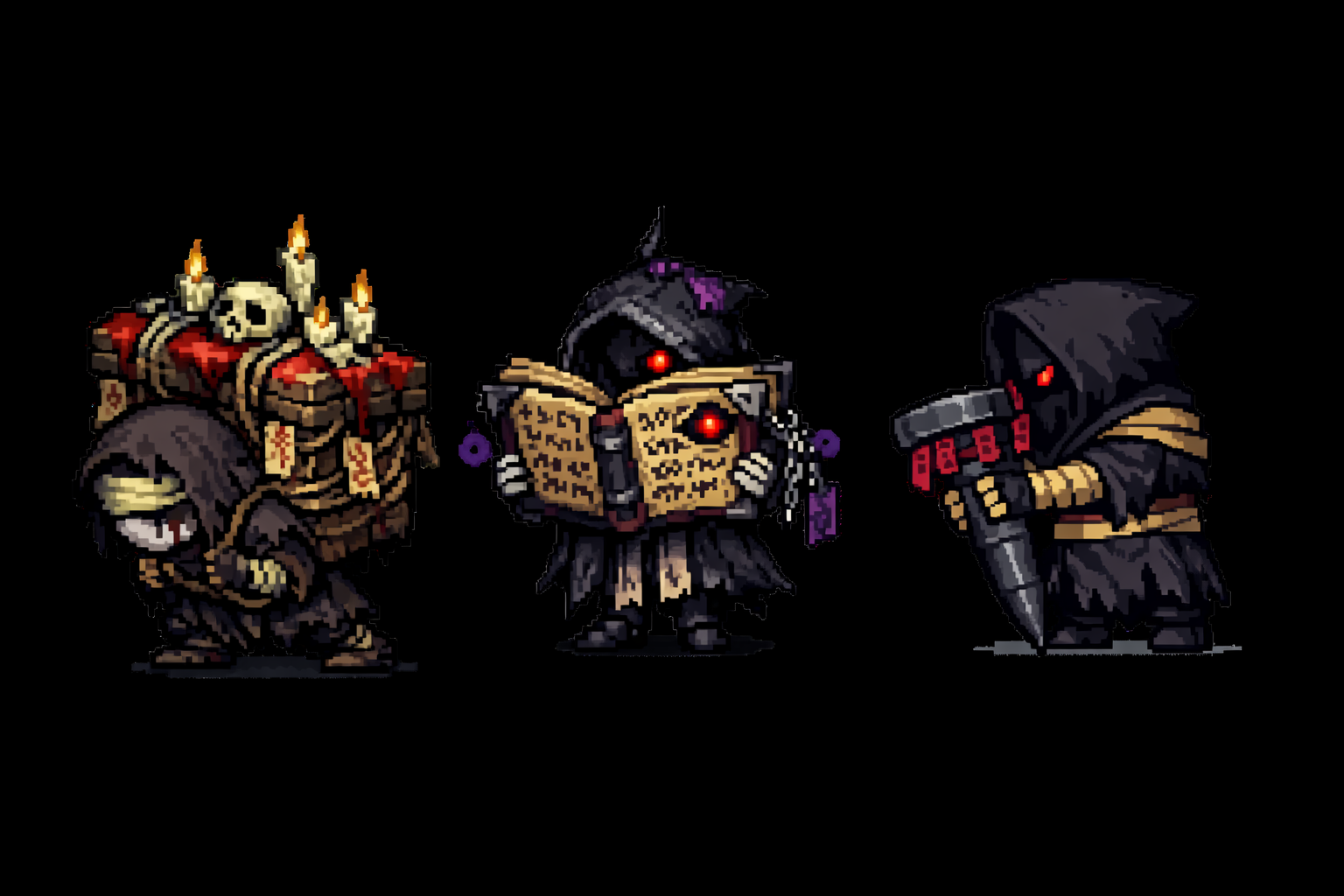 Japanese Dark Fantasy Enemies – Rituals & Relics by Megentarou