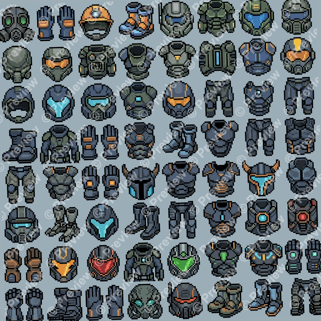 Ultimate Scifi/ Futuristic Icons Pack by Pixel-Banner