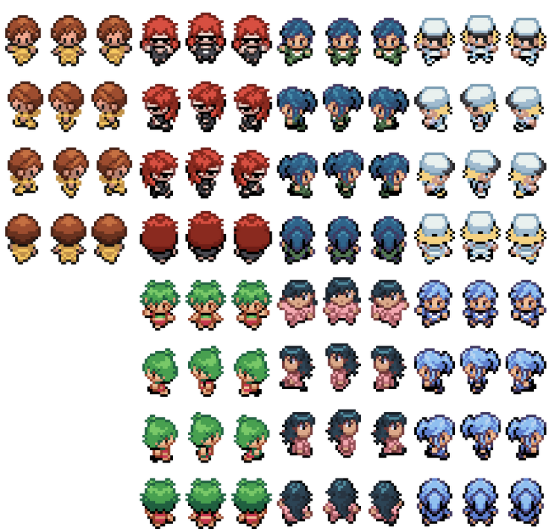 Openmon NPC Sprites Set-1 by Screen Smith