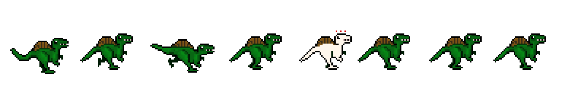 Spinosaurus Dinosaur Sprite Assets - Spinosaurus Dinosaur Sprite Assets ...
