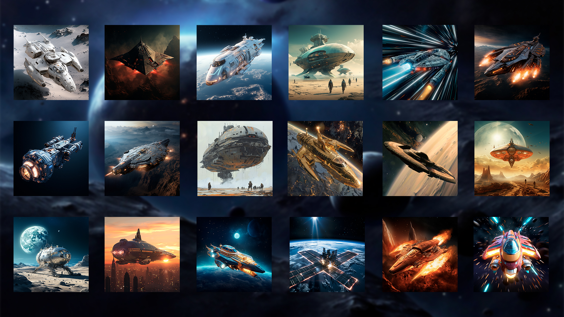 220+ SPACESHIP ICONS by PIXELHUNT