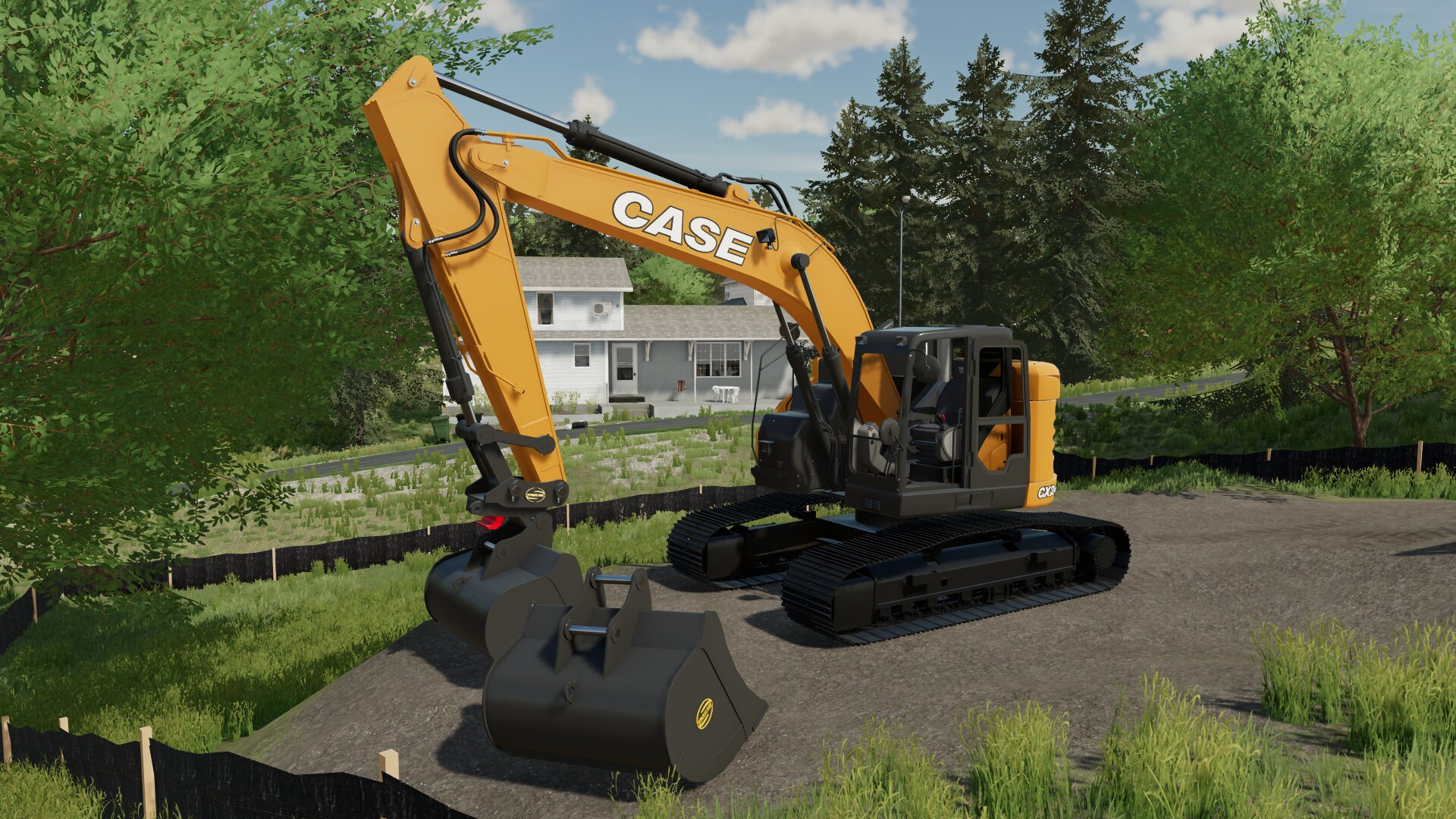 FS22 Case / Link-Belt 245 by MC Earthmoving