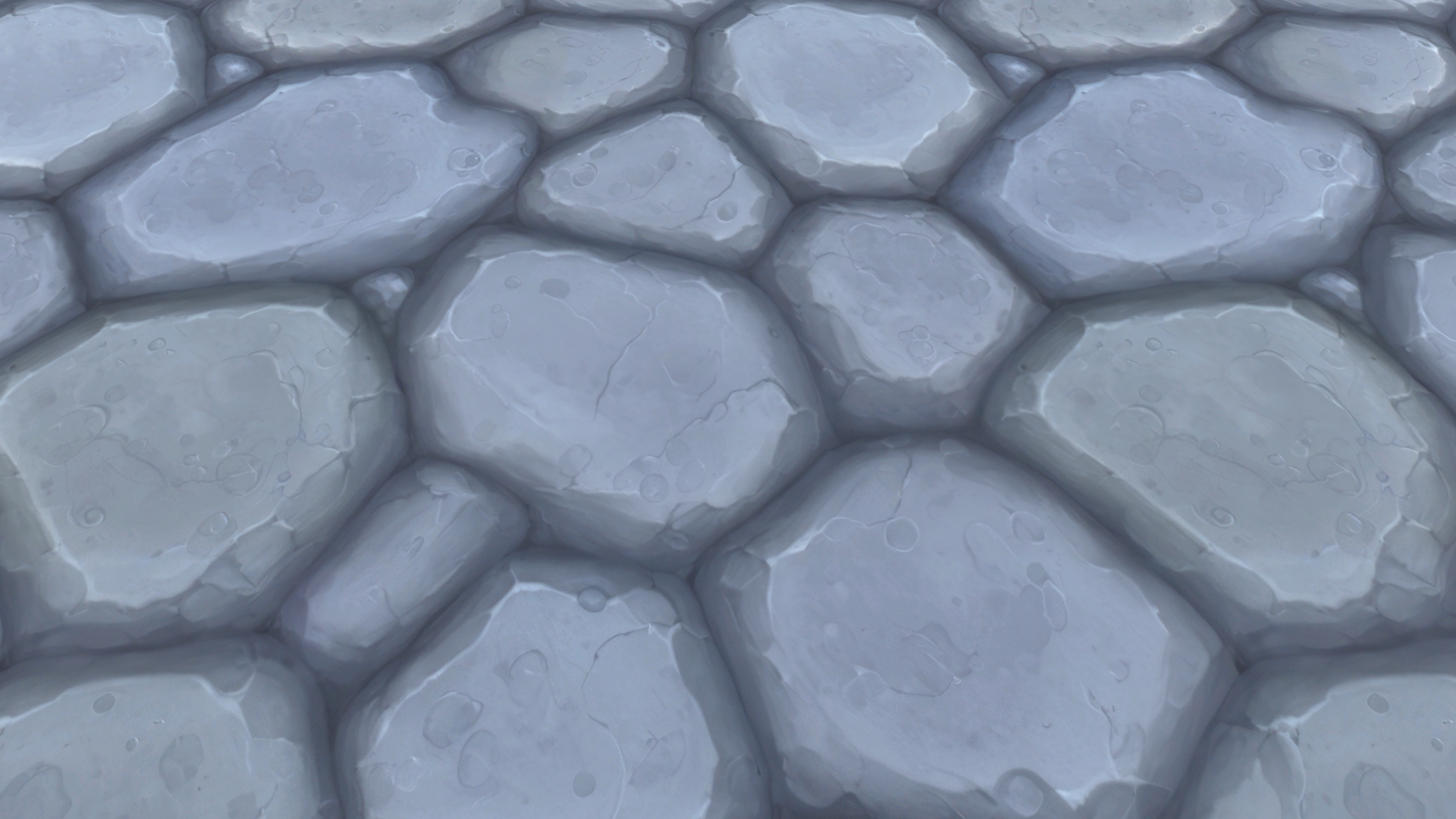 Stylized Textures – Vol 243 – Cobblestone by oleekconder