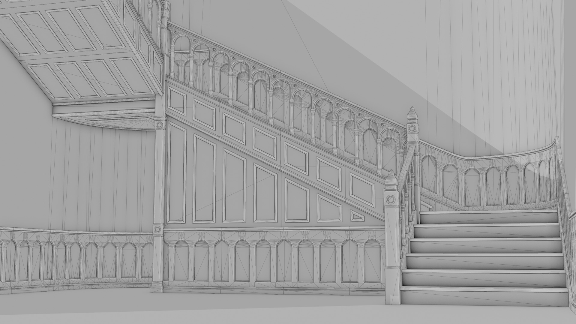 Wooden Staircase - Modular Asset Extended by Pizza & Games