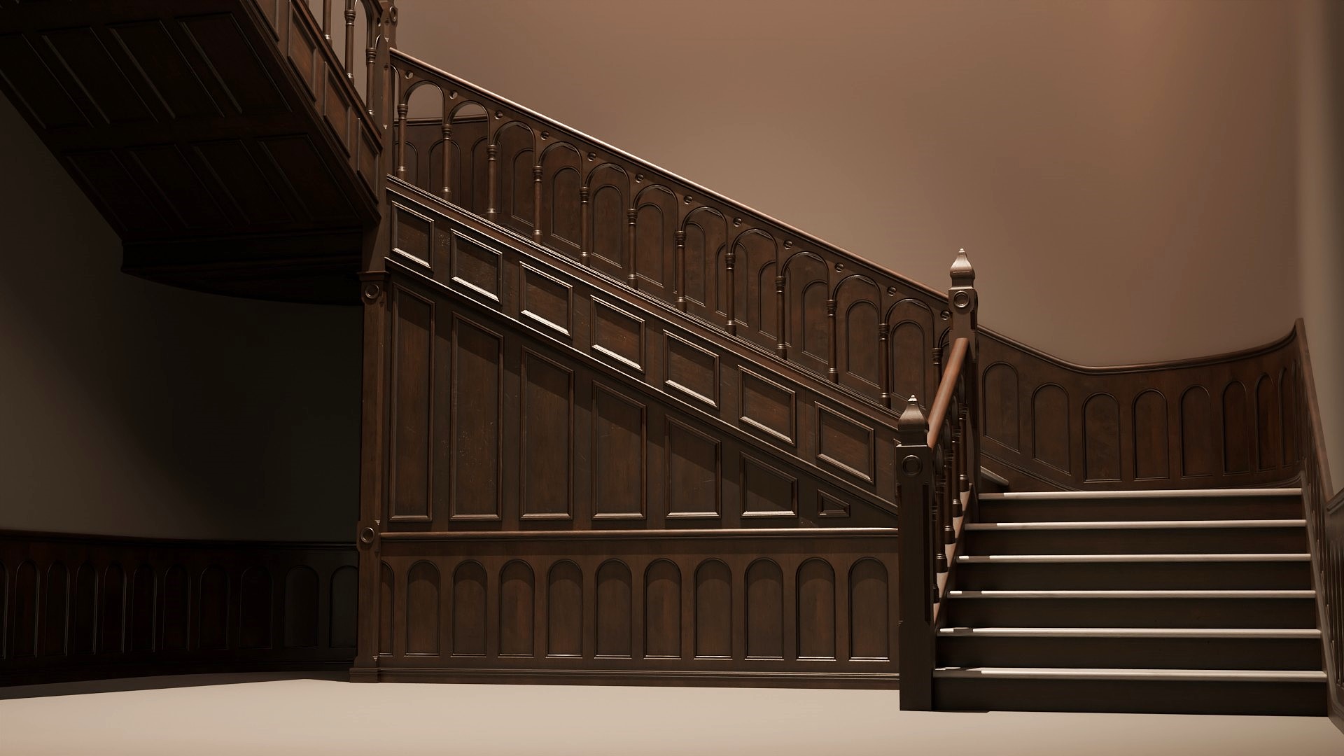 Wooden Staircase - Modular Asset Extended by Pizza & Games