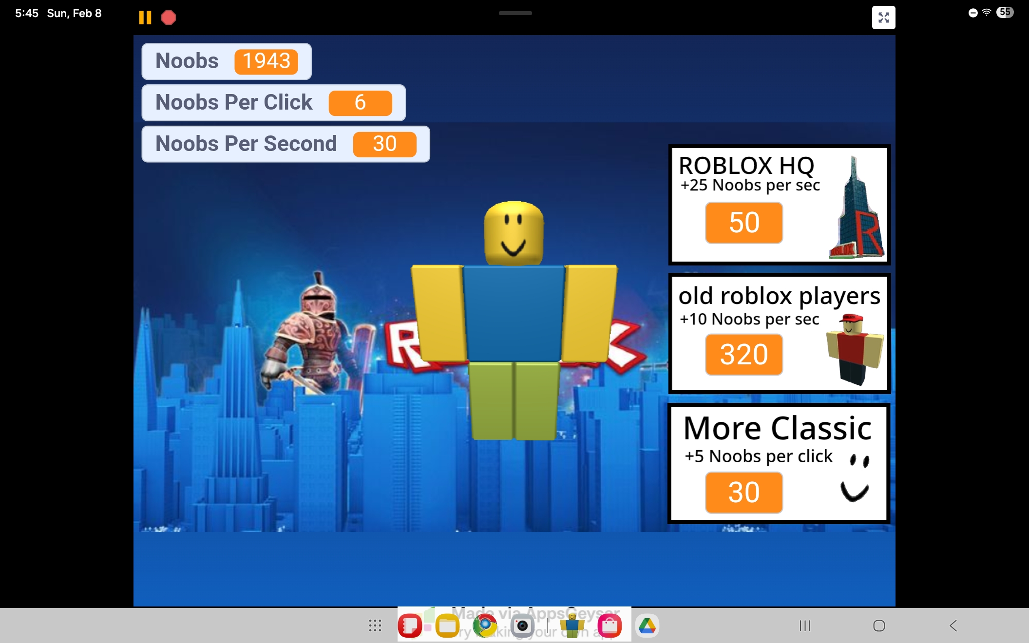 Old Noob Clicker by leoey