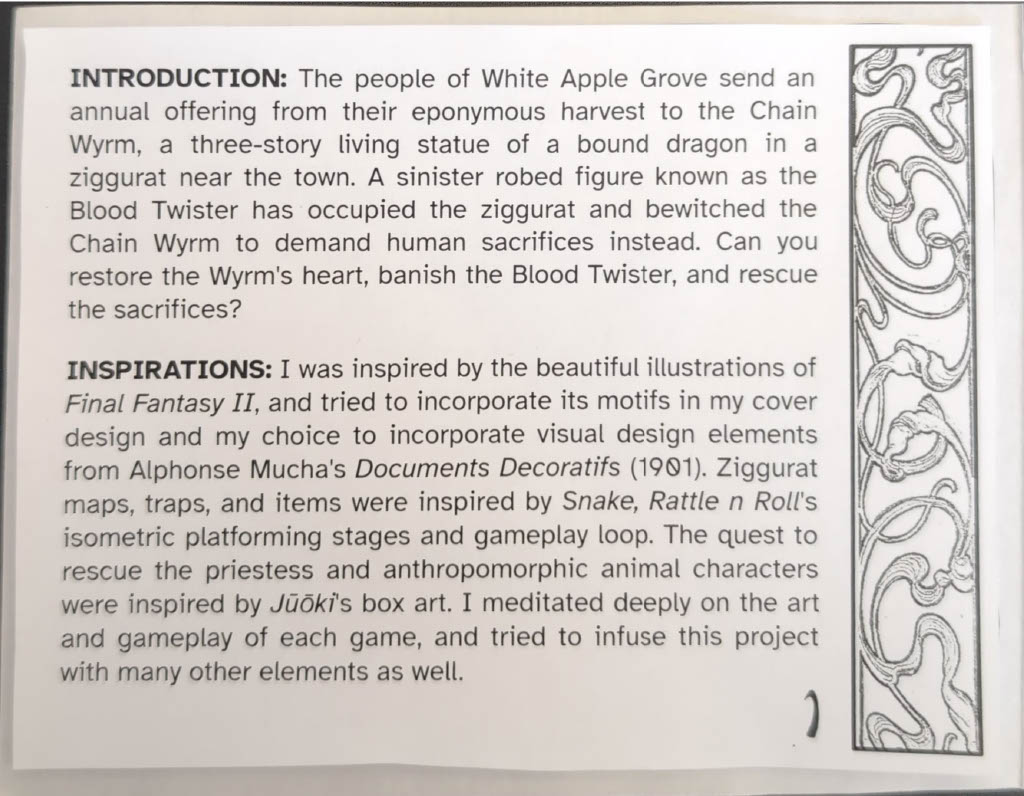 Chainwyrm by Jazz Cartographer for Shadowdark 8 bit Game Jam - itch.io