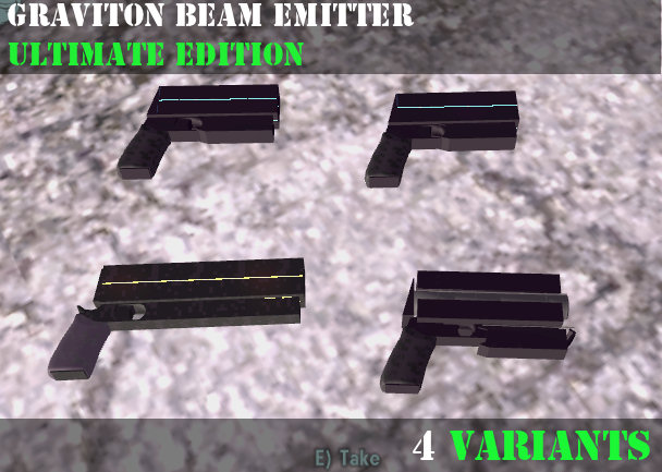 Graviton Beam Emitter Ultimate Edition by Reactorcore