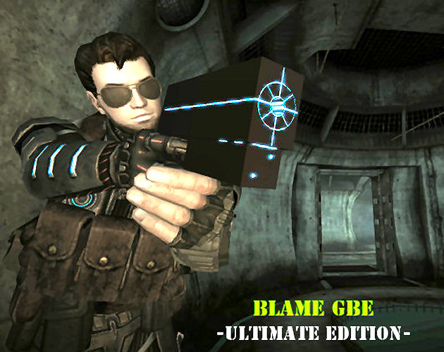 Graviton Beam Emitter from 'Blame!' manga as a Fallout NV mod ...