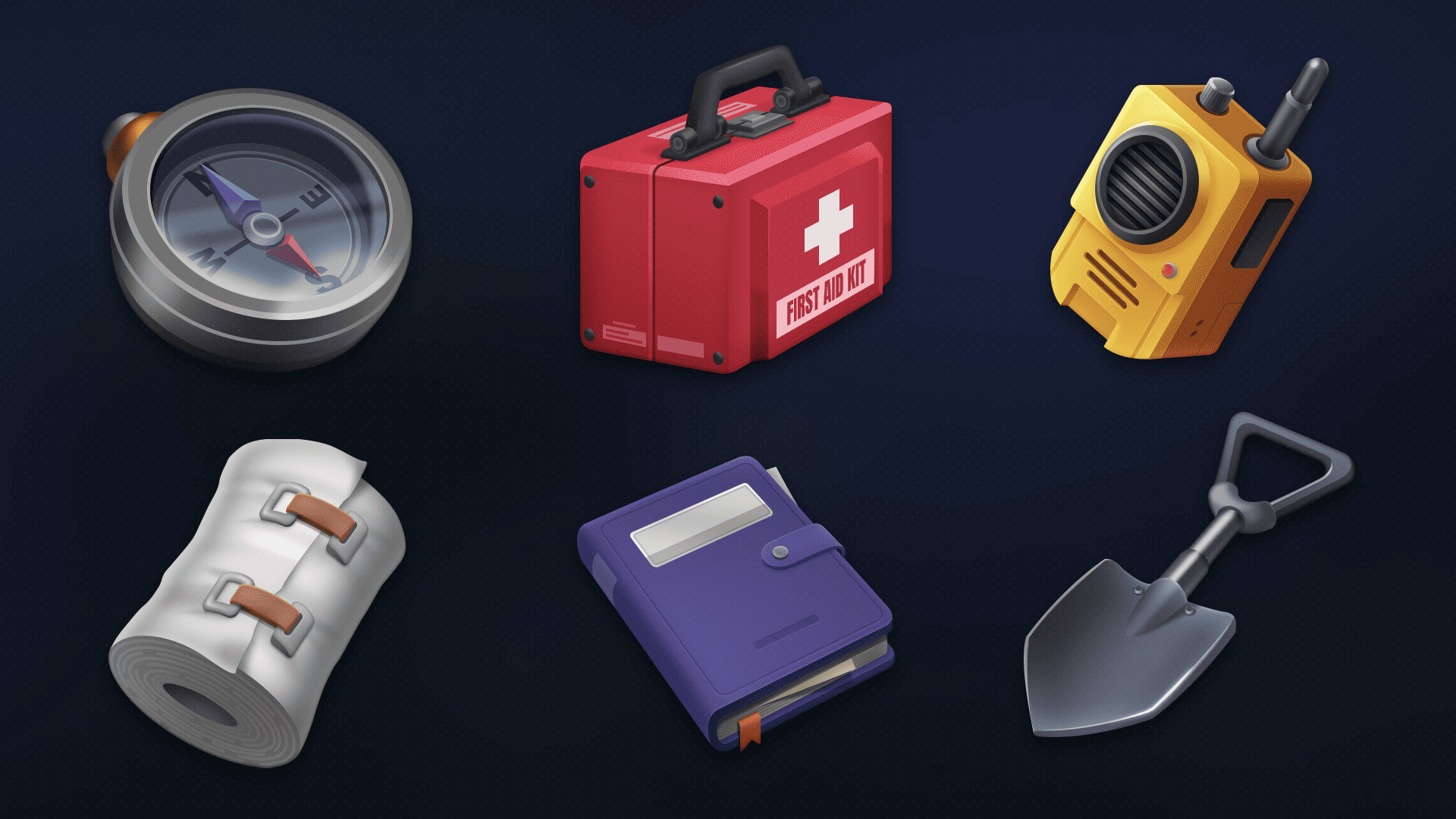 2D Icons - Survival Icon Pack by LAYERLAB
