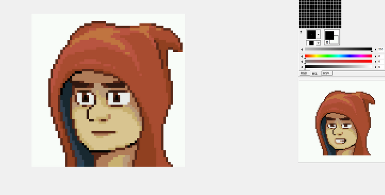Talking Male Sprite Template by SkaldingDelight