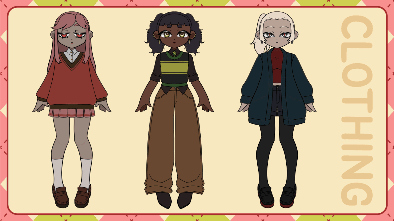 Preppy Girl Sprite Maker by Digital Ayanna