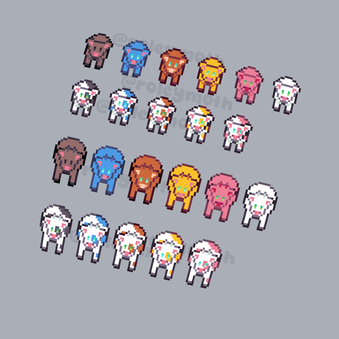 Cozy Farm Animal Sprites - Livestock Assets by RoleyMoth