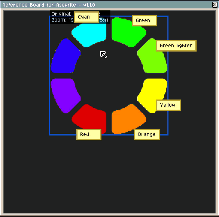 Update - v 1.1.0 - Notes support added. - Reference Board for Aseprite ...
