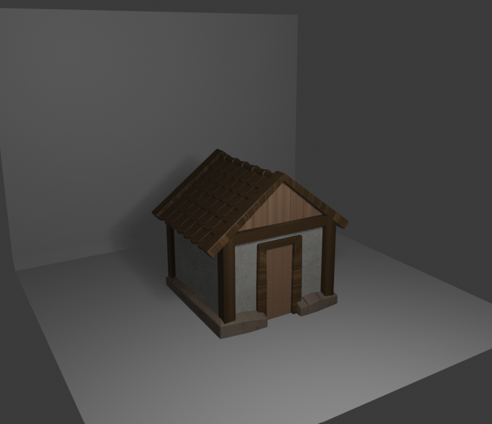 Cute & Simple House 3D by GeminiVillain