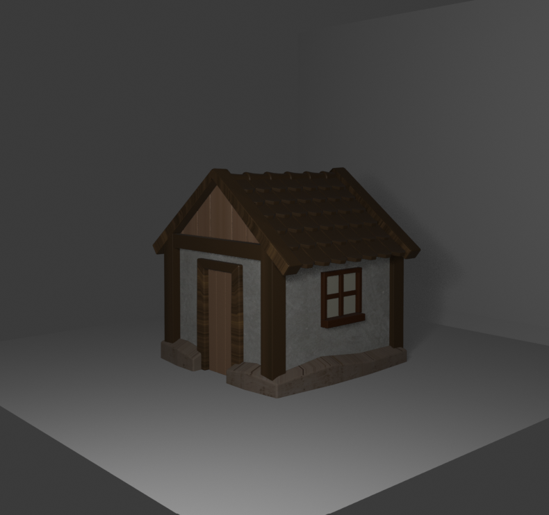 My first project as a totally BEGINNER!!! - Cute & Simple House 3D by ...