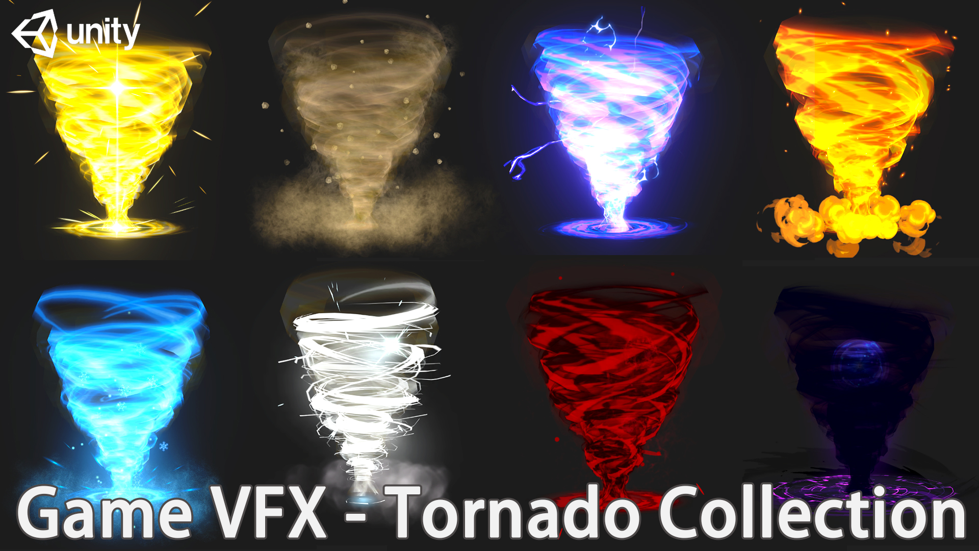 Unity Game VFX Mega Pack Vol.2(Built-In & URP) by Eric Wang_Unity VFX ...