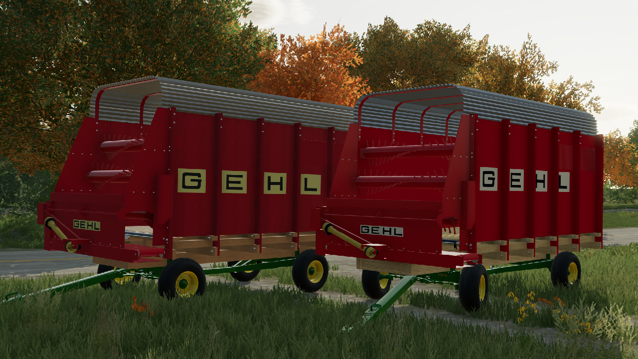 Gehl BU910 Forage Boxes V2 - FS22 by ItsC0WB0YGamez