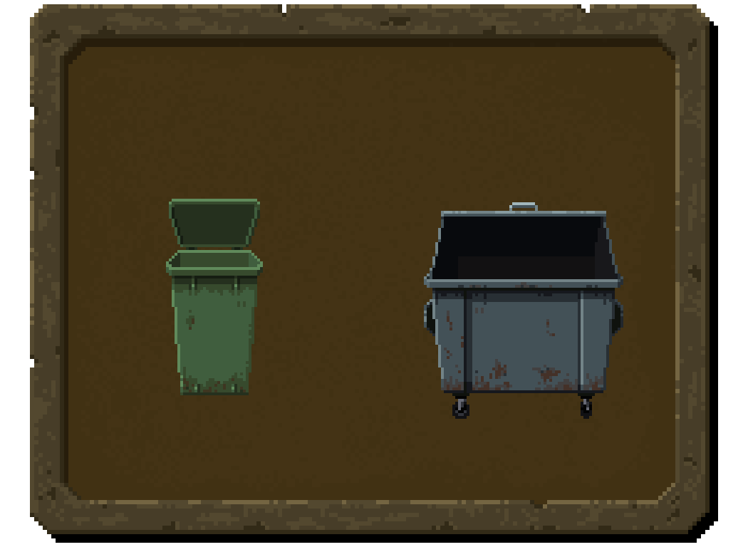 FREE Pixel Art Trash Pack - Animated by karsiori