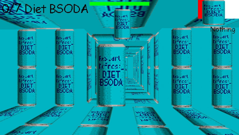 Baldi's Basics but everything is diet BSODA by maxelson