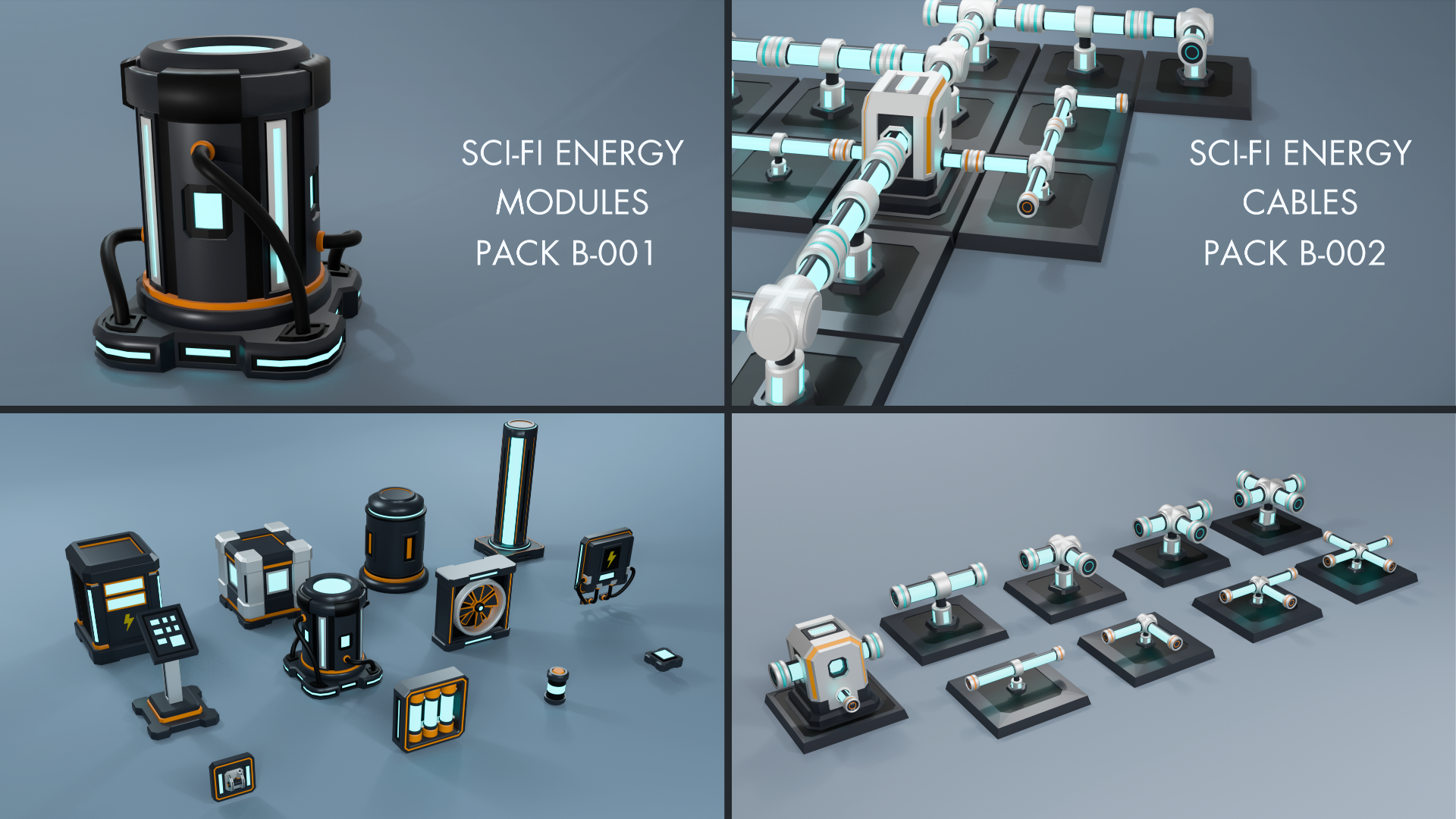 Ozea Studio – Ultimate Sci-Fi Library Update #01 | 213+ Assets ...