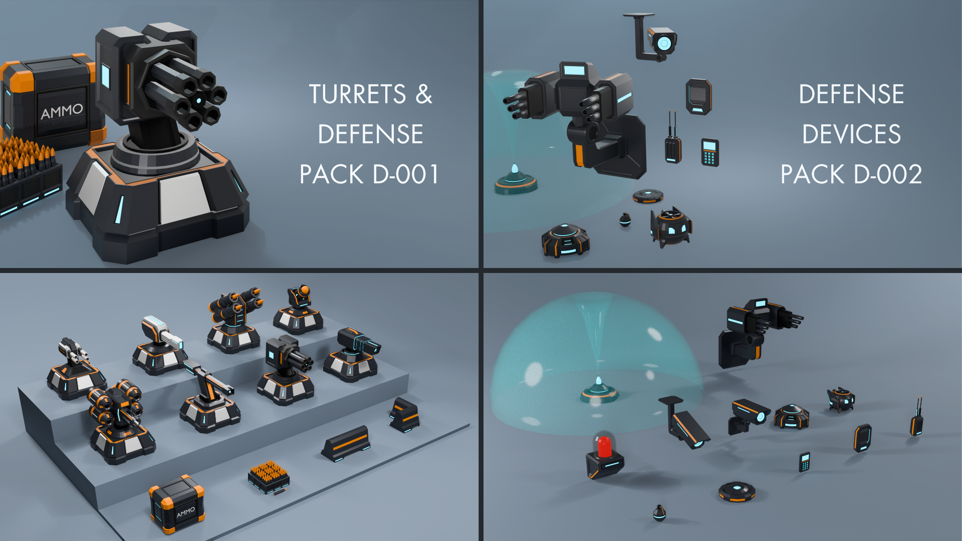 Ozea Studio – Ultimate Sci-Fi Library Update #01 | 213+ Assets ...