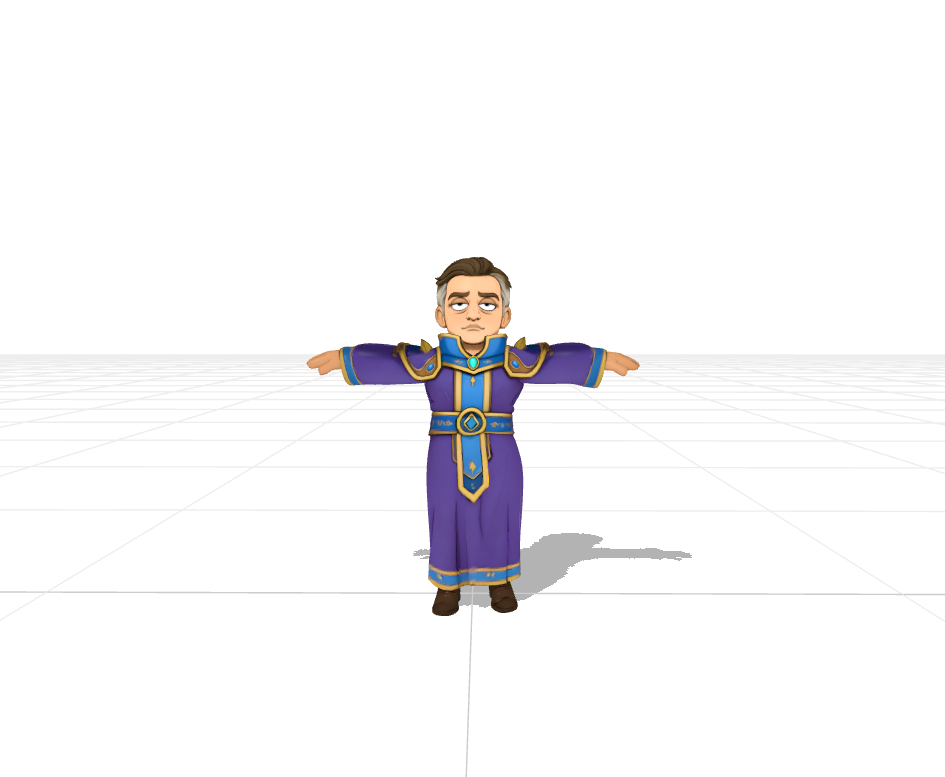3D Medieval Fantasy Academy Mage Character Rigged Pack – 3D Model with ...
