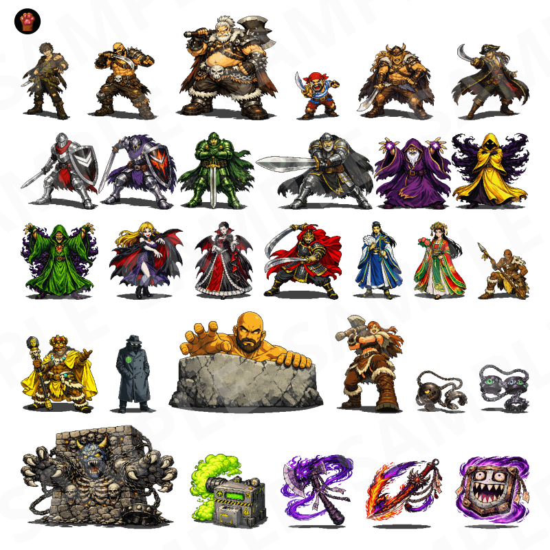 New CP Category Bundles are now available! - CP25 — 30 Pixel Characters ...