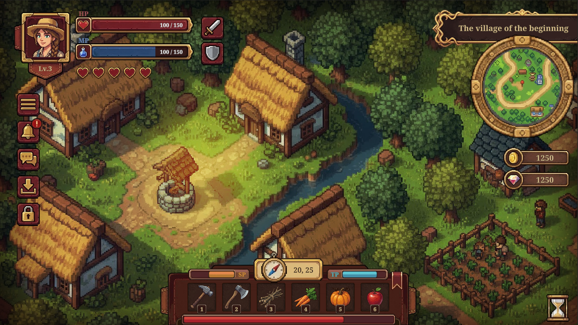 Pixel HUD UI by IndigoLay
