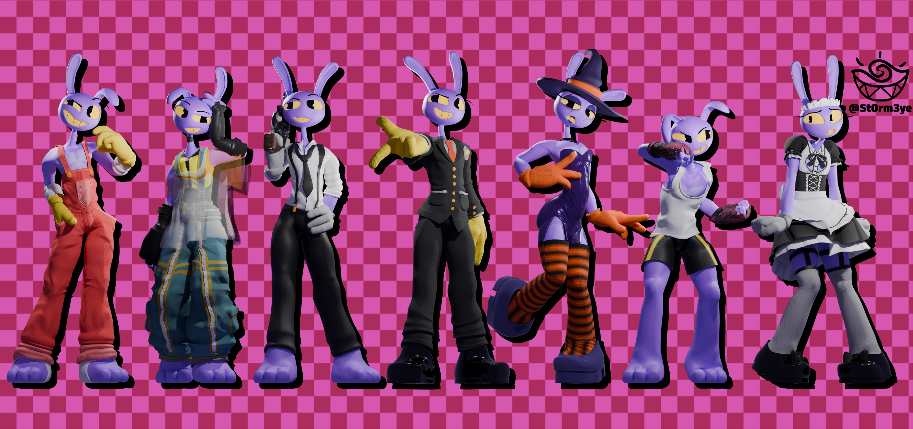 TADG - Jax (3d model) by Stormeye