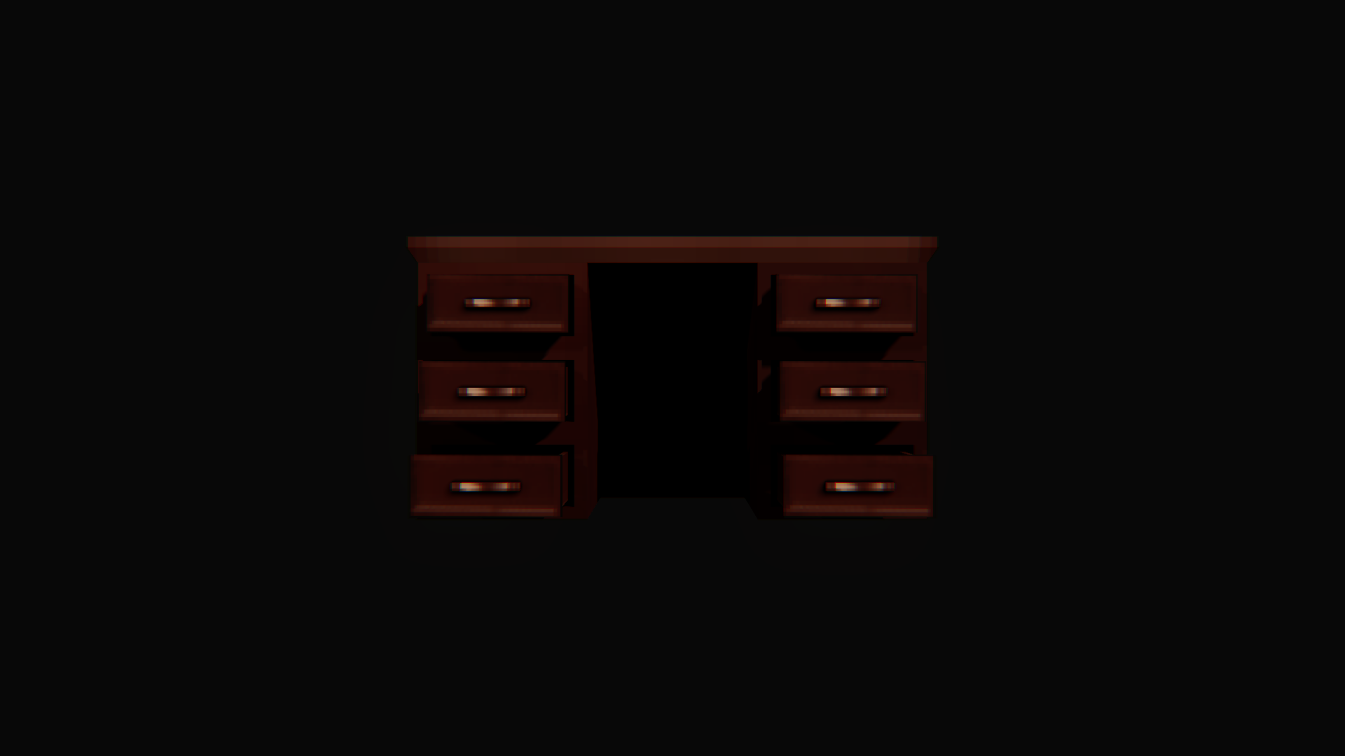 Low Poly Wooden Desk - Game Ready Asset (PS1) by lardnix