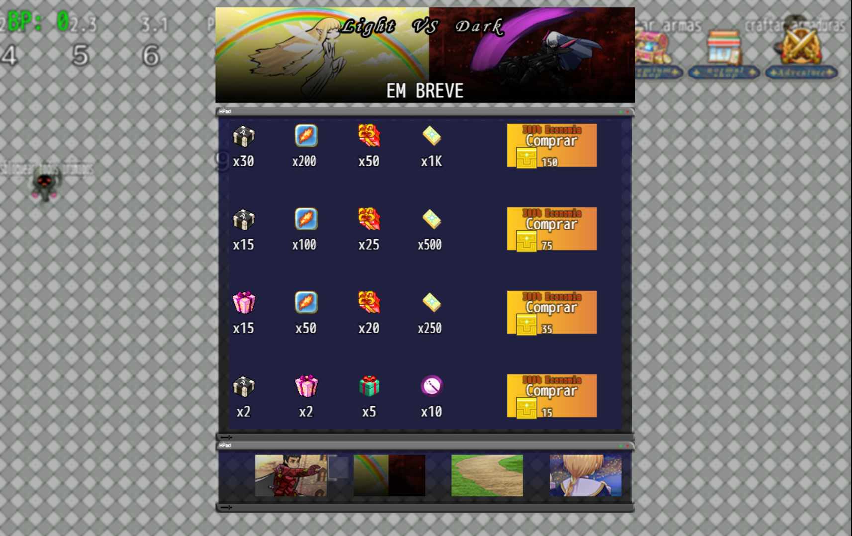 Carvalho Gacha System - Premium Shop by carvalhopluginsrpgmakermv