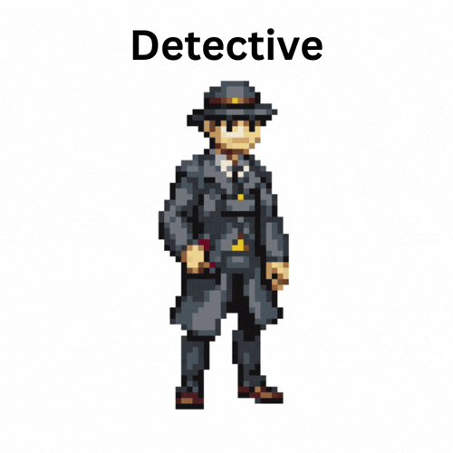 Five Police Characters Asset Pack by Pixel-Dixel