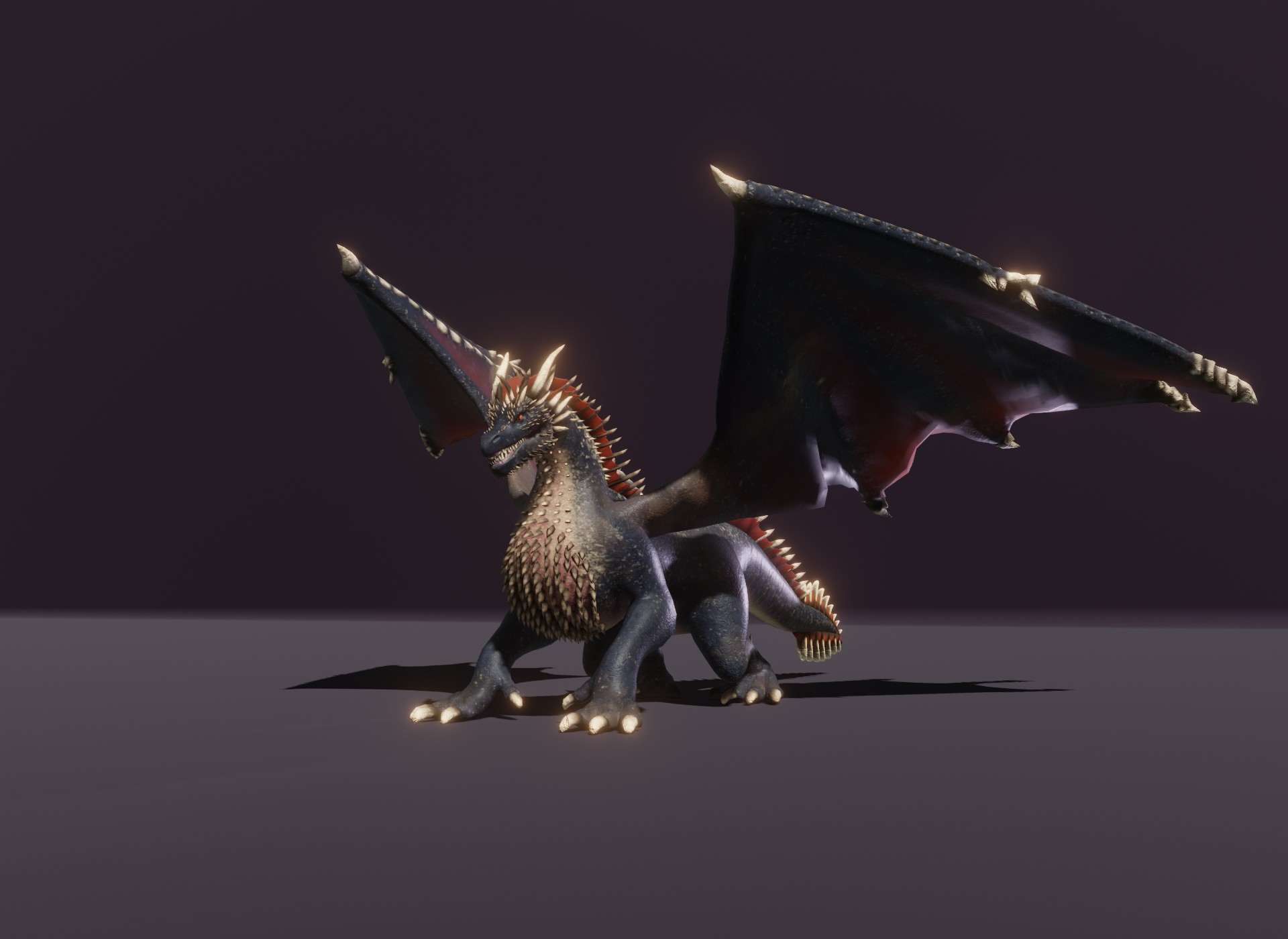 Realistic Animated Dragons 3d Model Pack by 3DDisco