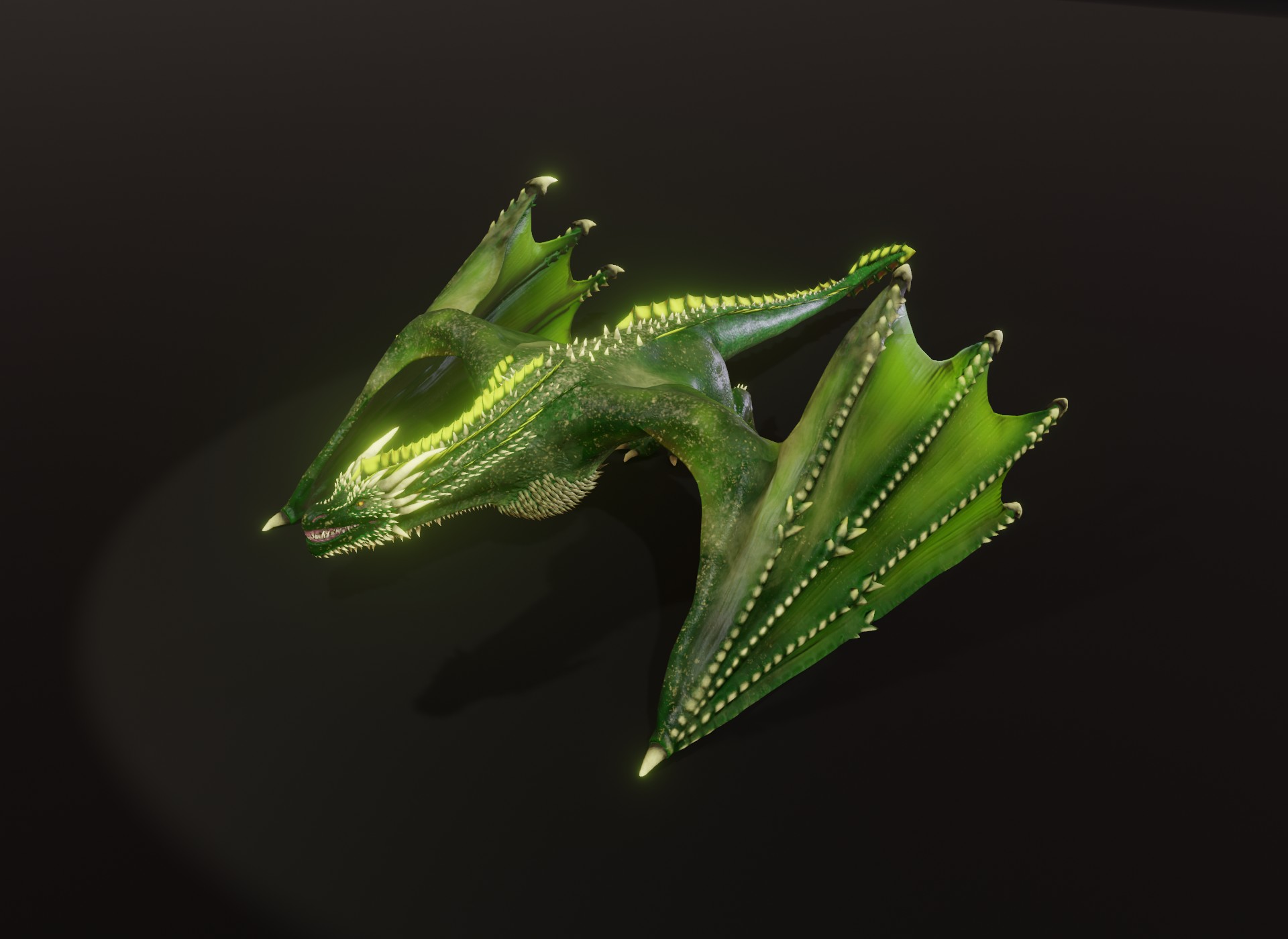 Realistic Animated Wyverns 3d Model Pack by 3DDisco